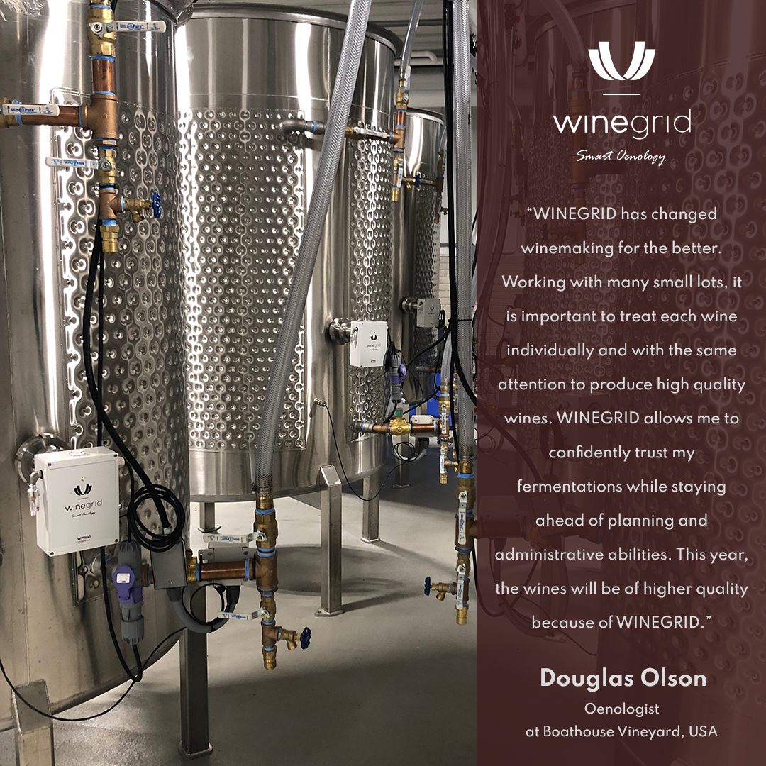 WINEGRID solutions at Boathouse Vineyards, USA – WATGRID
